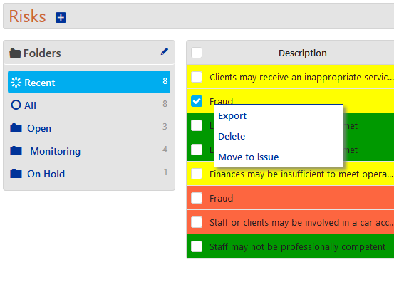 Projects (Risk Management and Lessons Learned) - Comidor