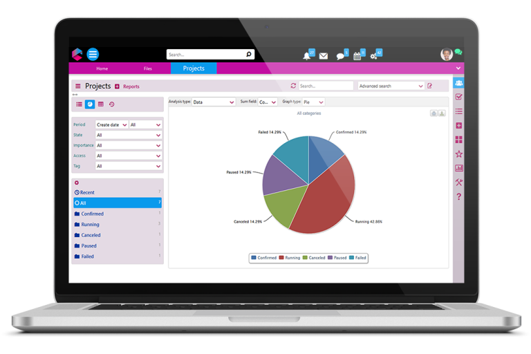 Project Management Software (PM Software) | Comidor Low Code BPM