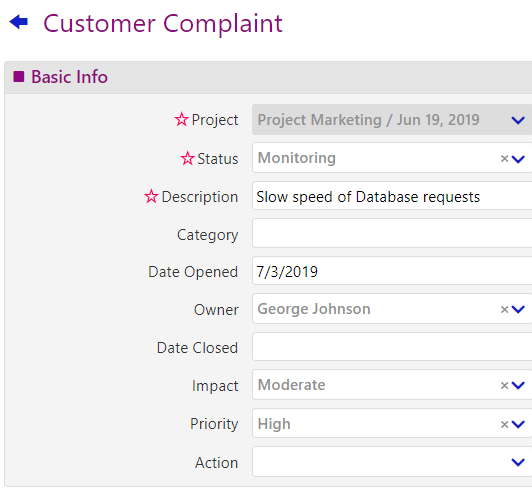 Projects (Risk Management and Lessons Learned) - Comidor
