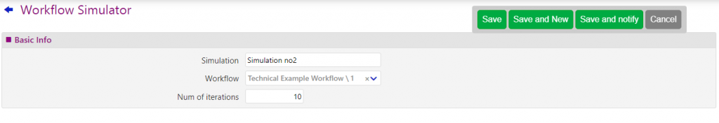 Workflow Simulator | Comidor BPM Platform