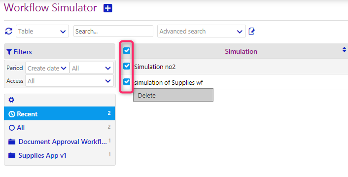Workflow Simulator | Comidor BPM Platform