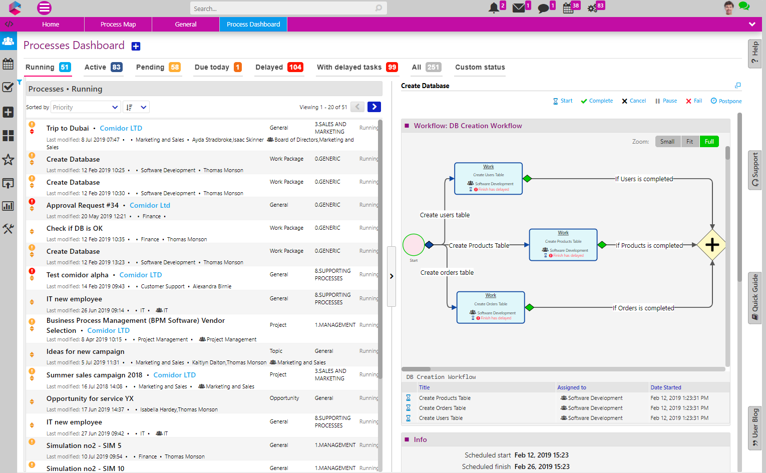 Application Builder | Comidor Low-Code BPM