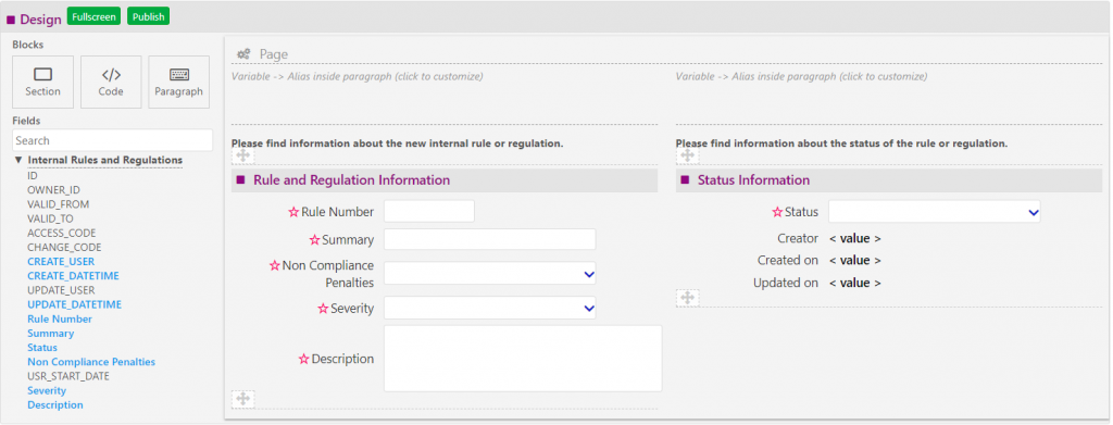 Low-Code Application Examples | Comidor Low-Code BPM Platform