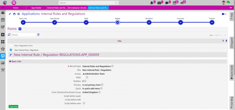 Low-Code Application Examples | Comidor Low-Code BPM Platform