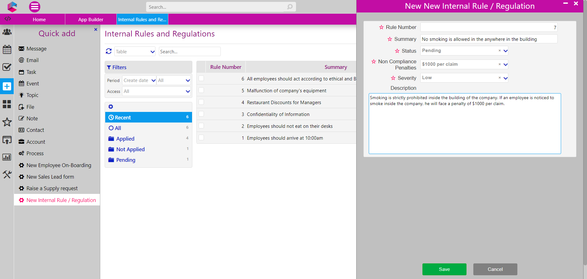 Low Code Application Examples Comidor Low Code Bpm Platform