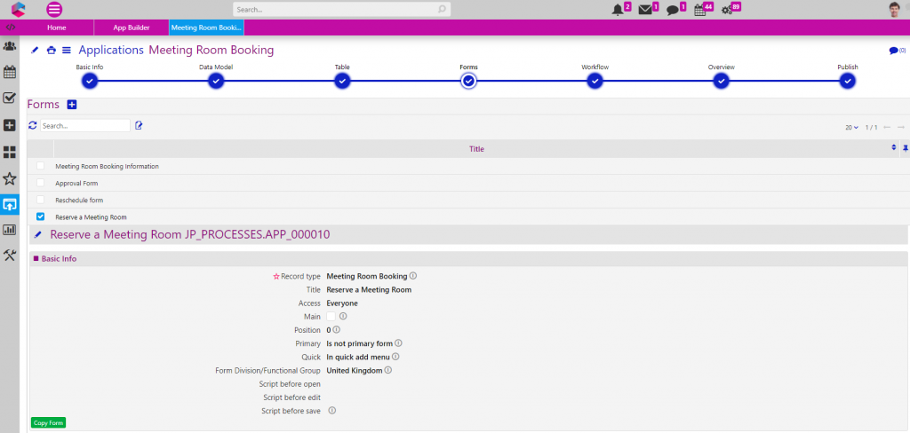 Low-Code Application Examples | Comidor Low-Code BPM Platform