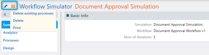 Workflow Simulator | Comidor BPM Platform