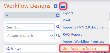 Workflow Reports- Comidor Help Center - Comidor Platform