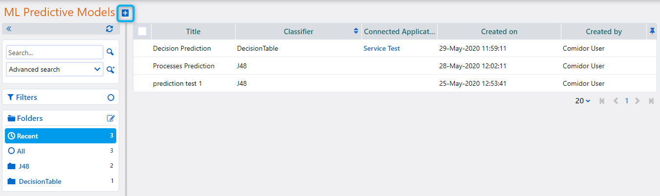 ML Predictive Models & ML Text Classification | Comidor Platform