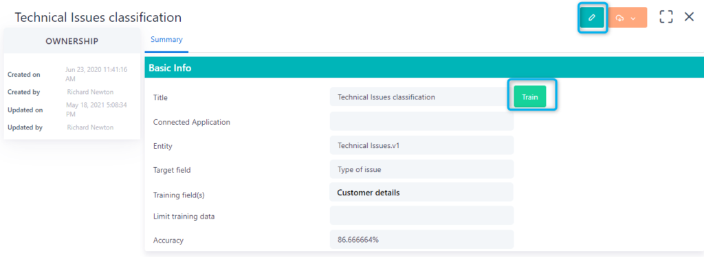 ML Predictive Models & ML Text Classification | Comidor Platform