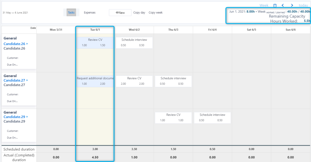 Timesheet (Employee Time and Expense tracking)