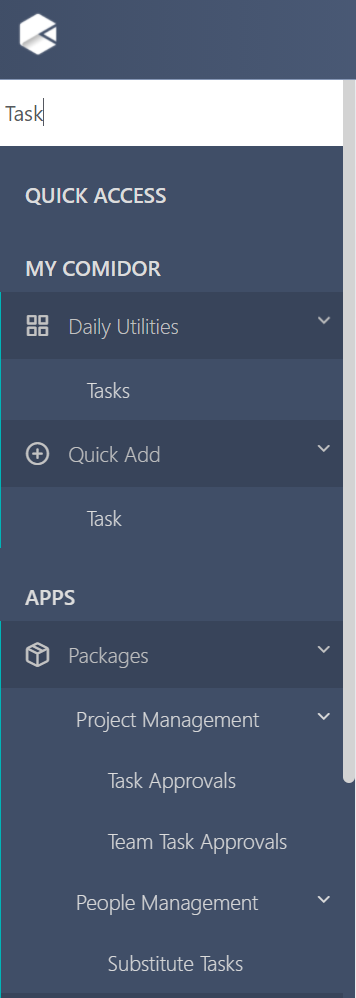 Comidor User Interface (UI) - Comidor Help Center