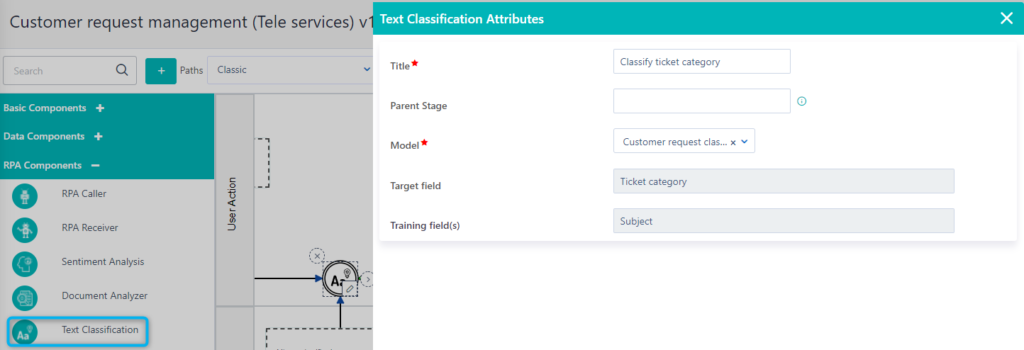 ML Predictive Models & ML Text Classification | Comidor Platform