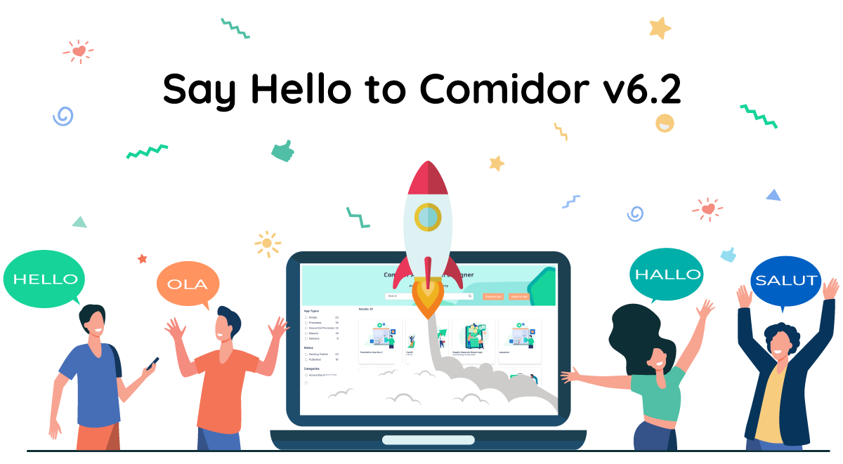 Say Hello to Comidor 6.2 New Version | Comidor Low-code Automation